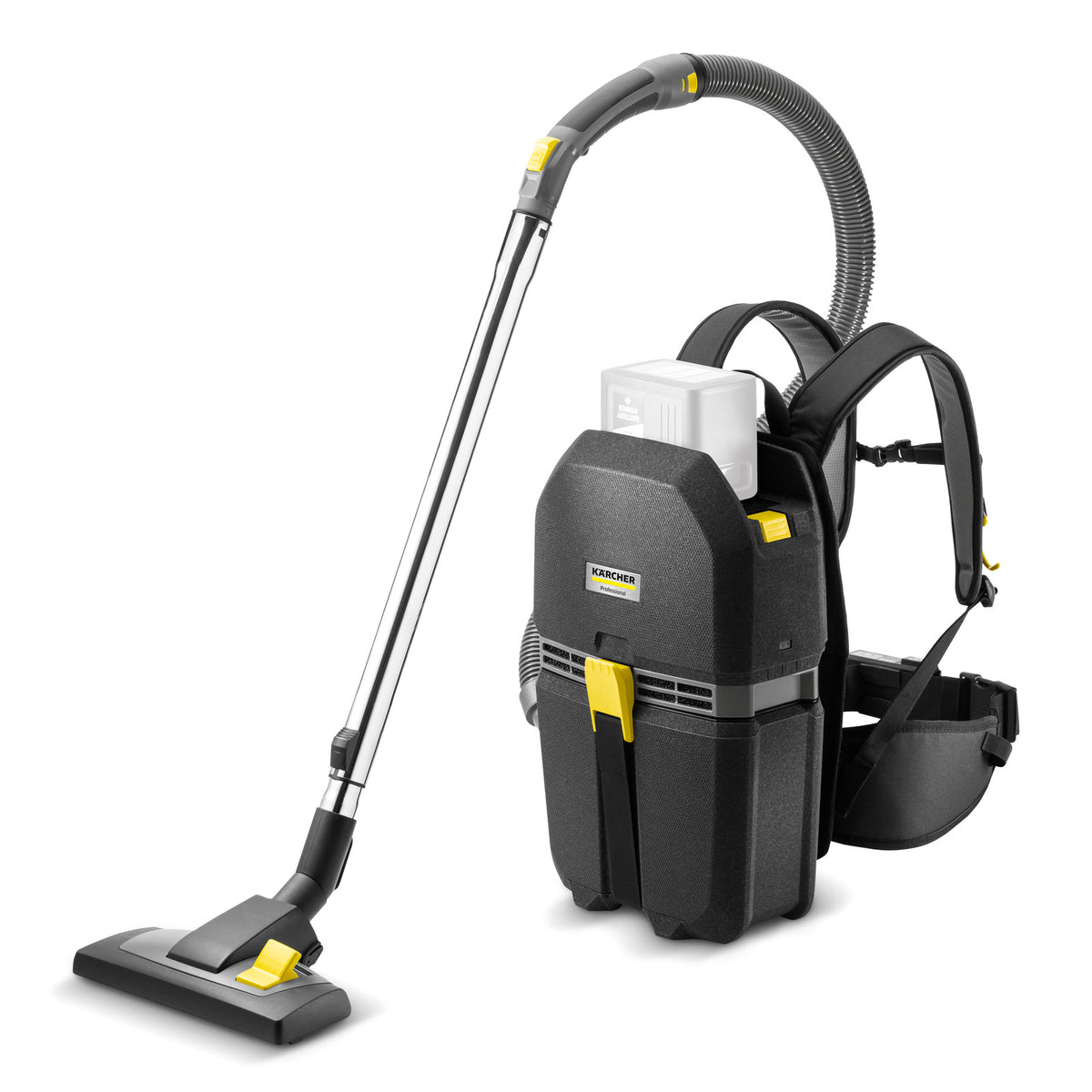 Kärcher BVL 5/1 Bp Battery-Powered Backpack Vacuum Cleaner – Lightweig ...